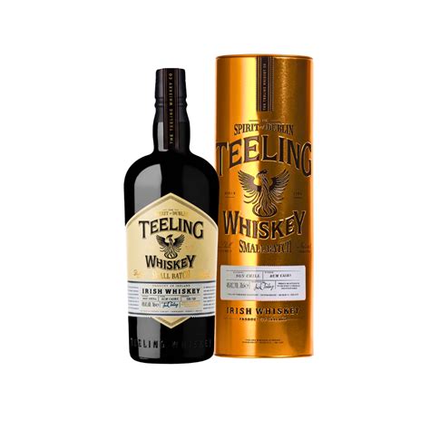 Teeling Irish Whiskey Small Batch Gold Tin T Tube 70cl Singlemaltph