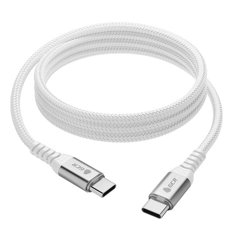 Кабель Type C C Power Delivery 60 W медь нейлон Al корпус