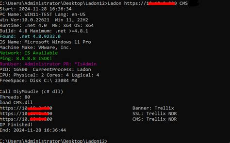 Ladon 资产探测 Cms识别 Fireeye Trellix Edr Xdr Ndr K8哥哥 S Blog