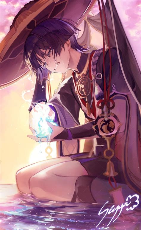 Safebooru 1boy Absurdres Armor Artist Name Black Shirt Black Shorts