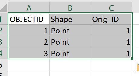Solved How To Copy Paste Into Attribute Table From Excel Esri Community