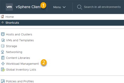 Create Supervisor Namespaces Powerprotect Data Manager Protecting Vmware Tanzu Kubernetes