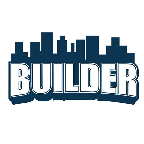 Builder Logo Design 10623484 Vector Art At Vecteezy