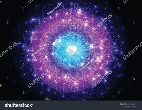 Big Data Visualization Artificial Intelligence Technology Stock Vector Royalty Free 2129964791