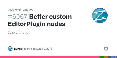 Better Custom Editorplugin Nodes · Issue 6067 · Godotenginegodot · Github