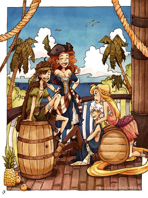 Pirate Au Rise Of The Brave Tangled Dragons Wiki Fandom