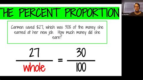 Percent Proportion Worksheets