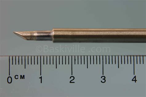 TD Solder Tip Single Sided Chisel Mm