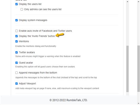 How To Remove The Share Options Online Group Chat Room Plugin For Websites And Live Events