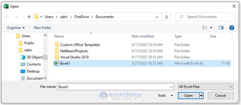 How To Find Backup Files In Excel 5 Easy Methods Exceldemy