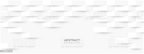 추상 3d 현대 사각형 패턴 배경 흰색과 회색 기하학적 질감 벡터 일러스트레이션 0명에 대한 스톡 벡터 아트 및 기타 이미지 0명 3차원 형태 가리기 Istock