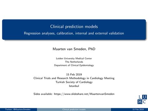 Clinical Prediction Models Pdf