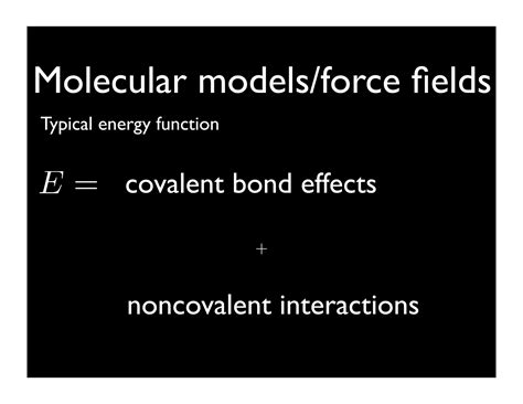 Polarization And Charge Transfer In Classical Molecular Dynamics Ppt