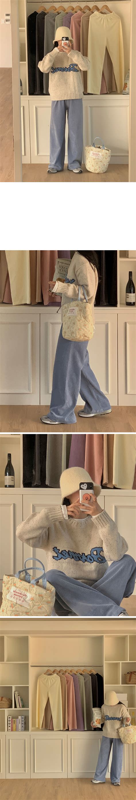 민지콩 [체형커버 데일리템 ️]윈티 코듀로이 밴딩 팬츠 9color