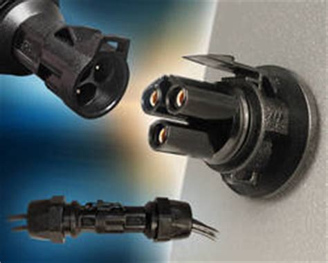 Panel Mount Electrical Connector Carries IP68 Rating