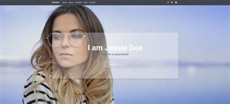 Portfolio Free Template Bootstrap 4 Material Design Material Design For Bootstrap