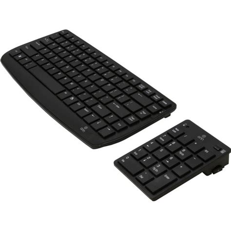 Onn 2 4ghz 87 Key Wireless Keyboard And 18 Key Keypad W Usb Receiver Black