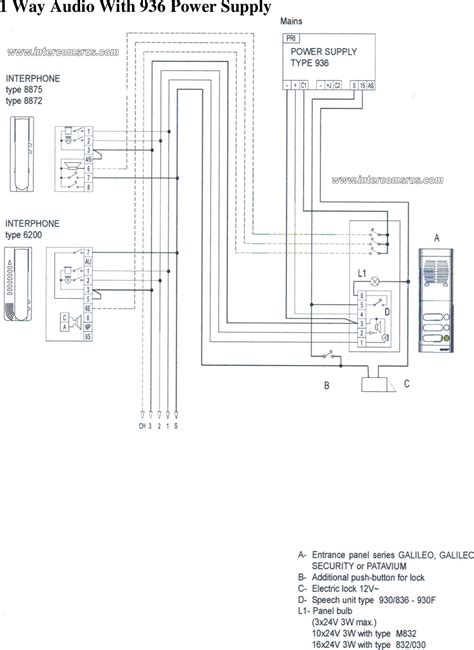 Elvox 6200 Intercom Handset Data Sheet Elvox6200