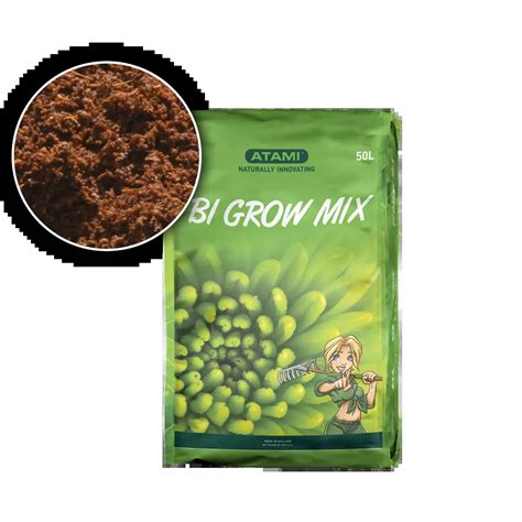 Bi Grow Mix Organic Soil Ideal For Robust Plant Growth