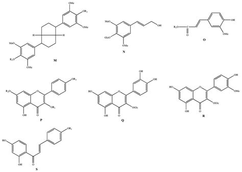 Structure Of Phenylpropanoids And Flavonoids Isolated From Amb