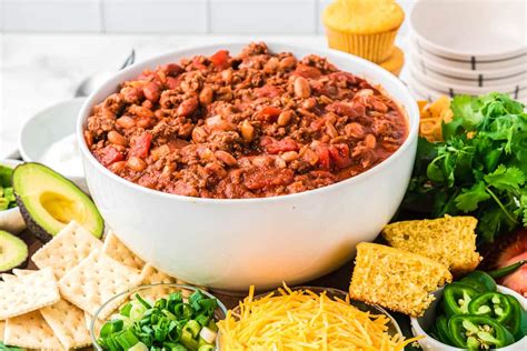 Chili Bar Sides
