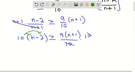 Solveddetermine The Positive Integer Values Of N Where The Sequence