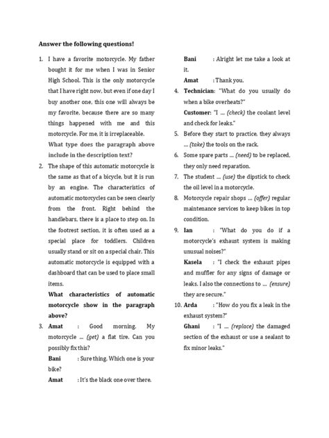 Daily Assignment X Pdf