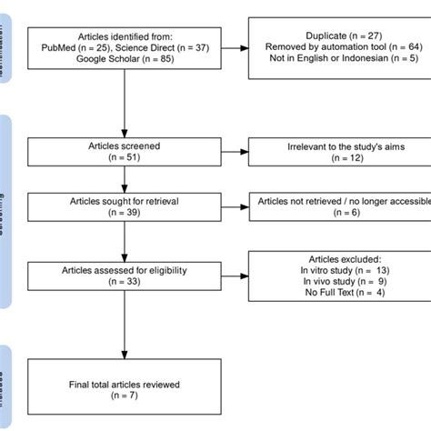 Literature Searching Strategy And Identification Via Databases Using