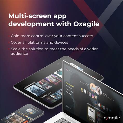Multi Screen App Development Services From Oxagile Company Oxagile