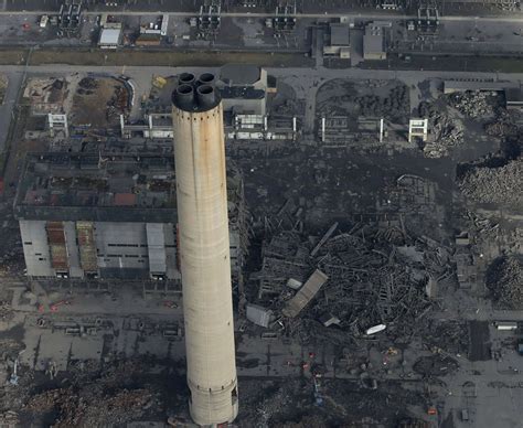 Didcot Power Station Collapse Daily Star