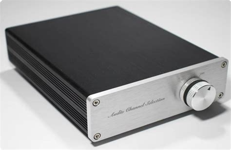 Audiophile Manual 3 Port Audio Source Selector Audio Other Audio