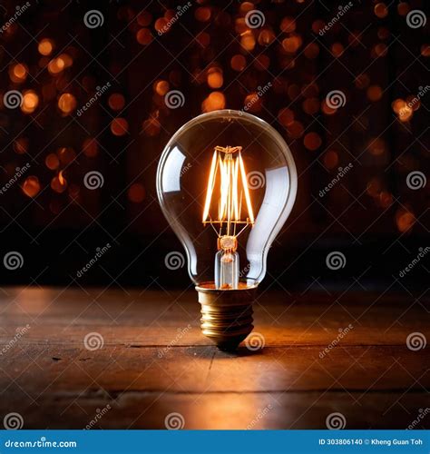 Bulb Electric Light Fixture To Generate Illumination Stock Illustration Illustration Of