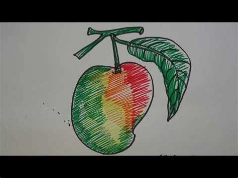 How To Draw A Mango Step By Step Very Easy Draw A Mango Art Video YouTube Art Videos