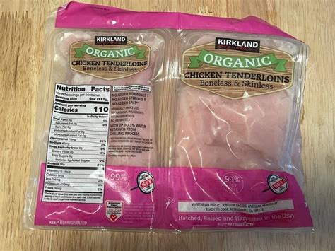 What Is The Shelf Life Of Raw Kirkland Organic Chicken Tender Packages