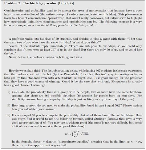 Solved Combinatorics And Probability Tend To Be Among The