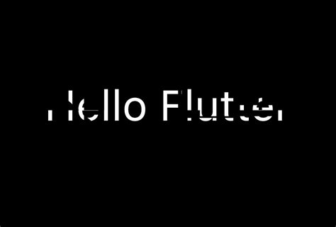 Flutter 小技巧之霓虹灯文本的「故障」效果的实现 · Gitbook