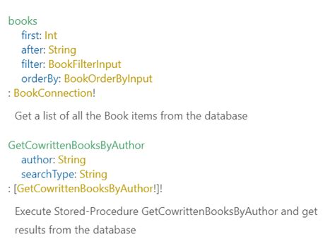Generated Graphql Query Or Mutation Object For A Stored Procedure Is Pascalcase Instead Of