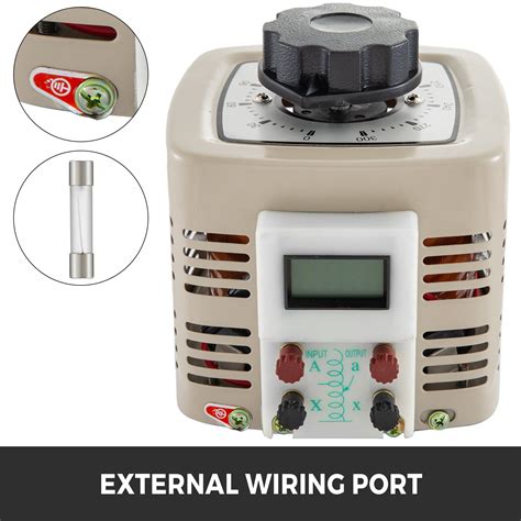 Variable Transformer 500va Power Supply Voltage Transformer Converter 50hz VEVOR EU