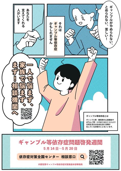 ギャンブル等依存症問題啓発週間について Dream Bank やひこけいりん