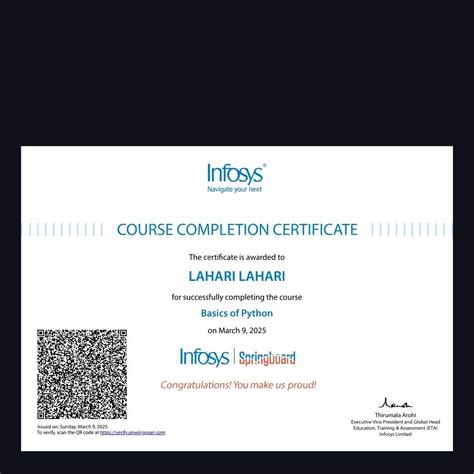 Python Learning Infosysspringboard Coding Professionalgrowth Lahari Raaparthi