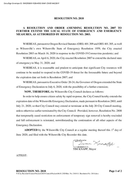 Fillable Online Local State Of Disaster Declaration Fax Email Print