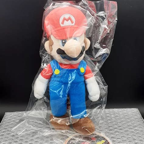 Achat Vente Sanei Super Mario All Star Collection Mario Plushpeluche