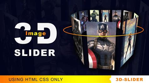 Create Crazy 3d Image Slider Effects Using Css Only Youtube