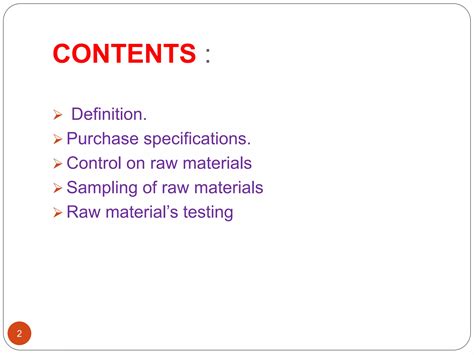 Analysis Of Raw Materials Pptx Logistics Business