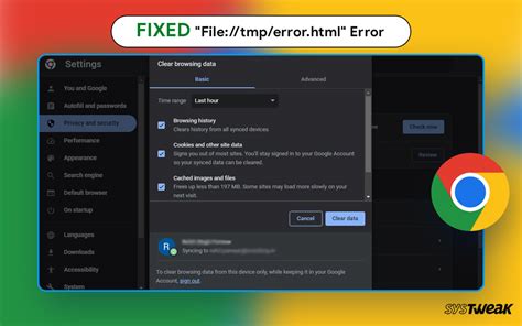 Troubleshooting Filetmperrorhtml Error On Chrome 6 Ways