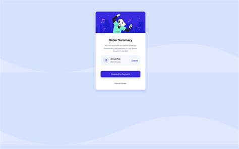Frontend Mentor Order Summary Card Using Html And Css Coding Challenge Solution