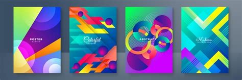 Premium Vector Abstract Trendy Gradient Flowing Geometric Pattern Background Texture For