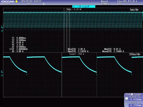 Tms320f280039c Why Is There A Slope On The Epwms Falling Edge C2000 Microcontrollers Forum