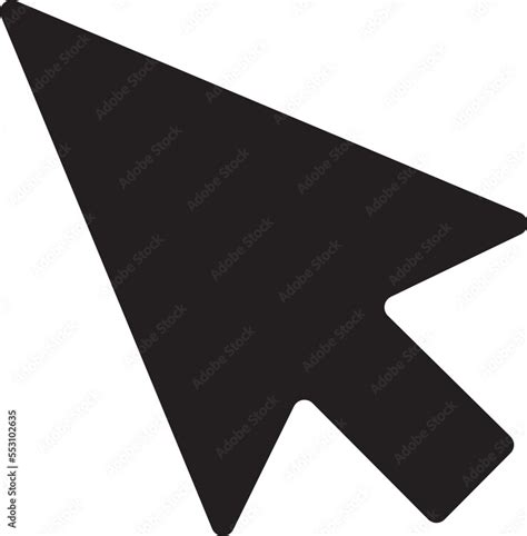 mouse arrow cursor ui interface pointer stock vector adobe stock