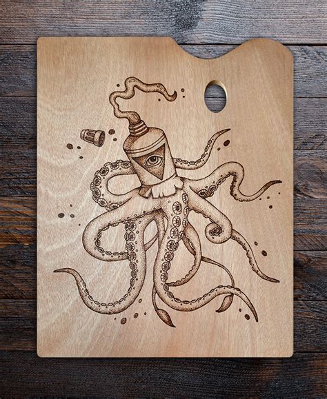 Pirograbado Tatuajes Para Madera Piel No Humana O Papel